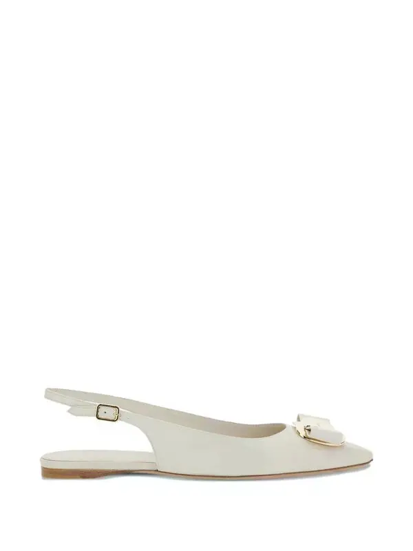 FERRAGAMO Zelmi Buckle Ballet Flats