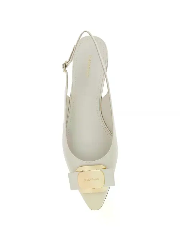 FERRAGAMO Zelmi Buckle Ballet Flats