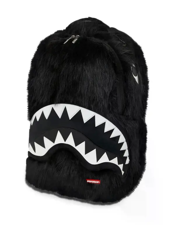 SPRAYGROUND Cray Furry Shark Backpack
