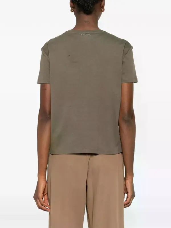 Max Mara Logo-embroidered T-shirt