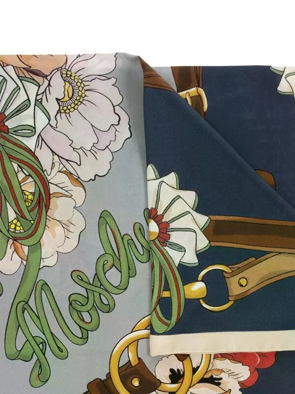 Moschino Logo-detail Scarf
