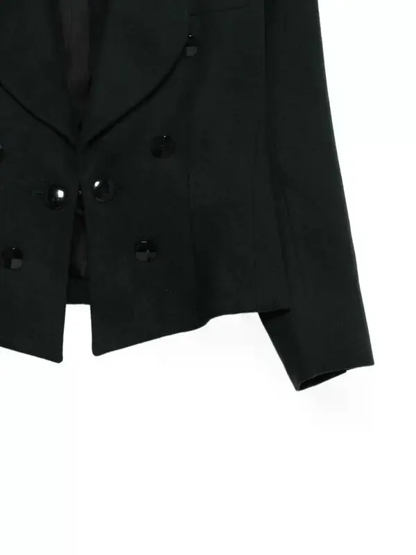 Saint Laurent 1990s Button Wool Jacket