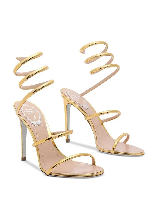 Rene Caovilla Ankle Strap Sandals