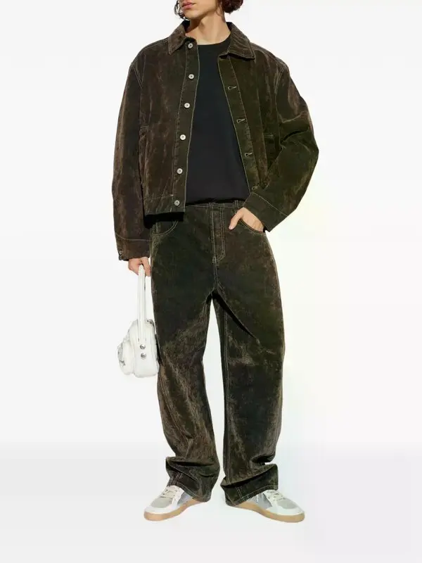 Jacquemus Mirada Button Corduroy Jacket - Brown