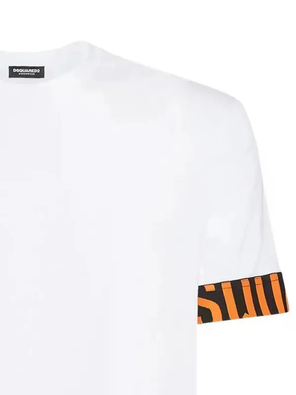Dsquared2 Striped-sleeve T-shirt