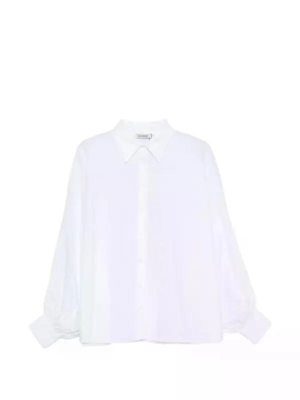 SOSUE Antonia Cuffed-sleeve Buttoned Shirt