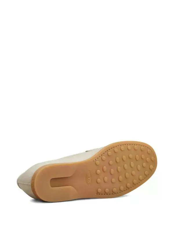 TOD'S Chain-detail Loafers - Neutrals