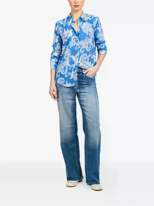 L'Agence Holly Floral Blouse