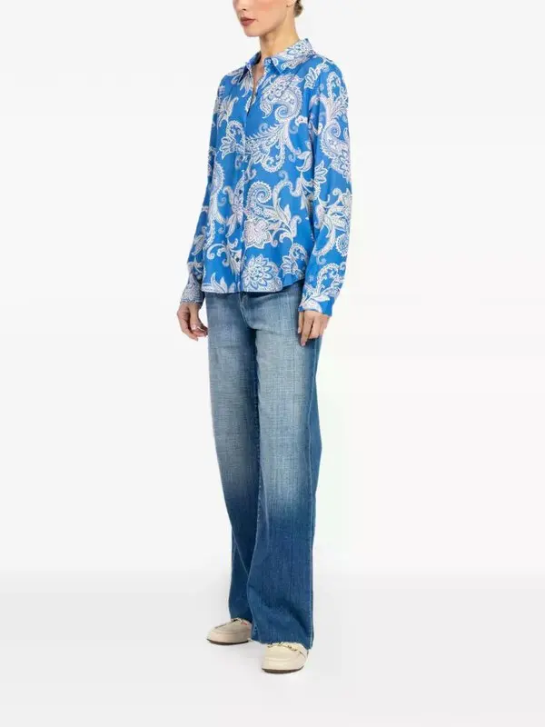 L'Agence Holly Floral Blouse