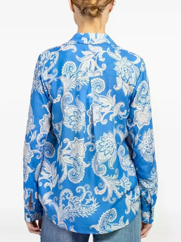 L'Agence Holly Floral Blouse