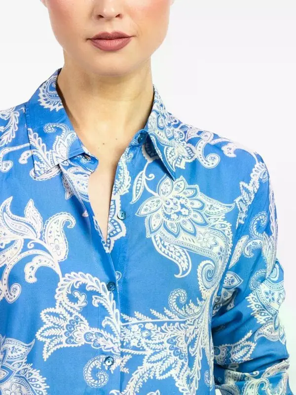 L'Agence Holly Floral Blouse
