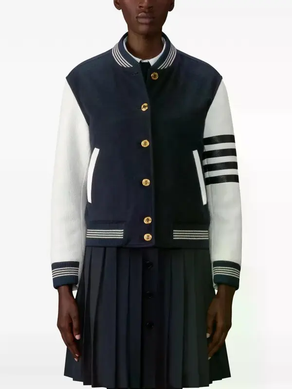 Thom Browne Long-sleeve Varsity Jacket