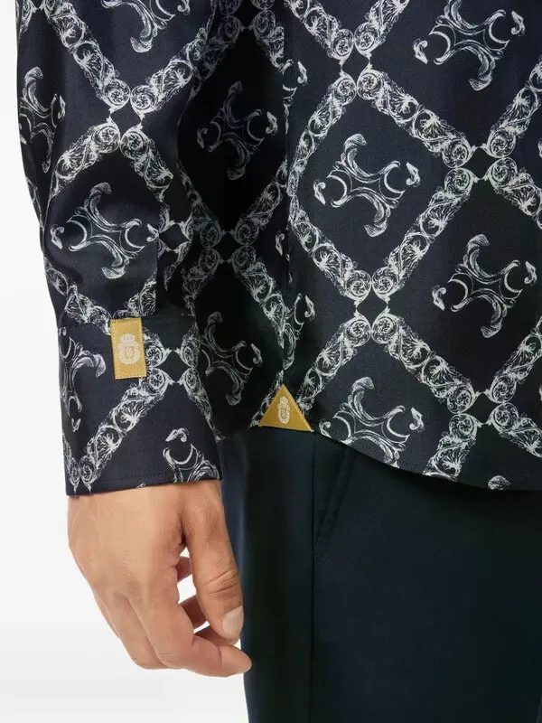 BILLIONAIRE Monogram Print Shirt