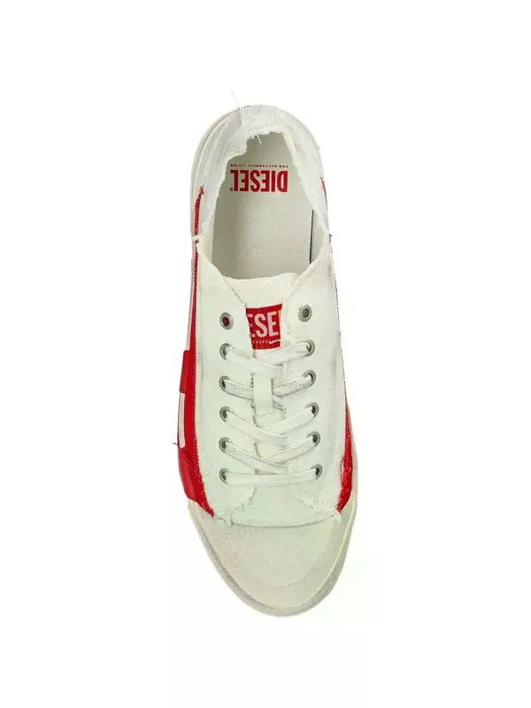 DIESEL® Distressed Stripe Sneakers