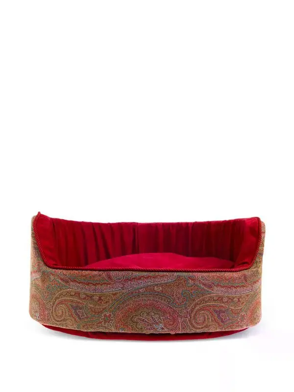 Etro Paisley-pattern Pet Bed - Brown