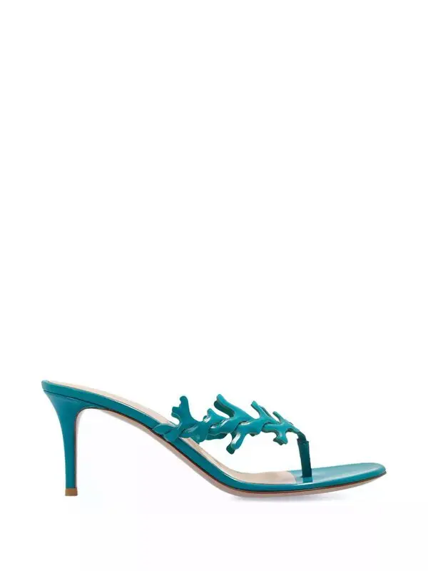GIANVITO ROSSI Cutout Heel Sandals