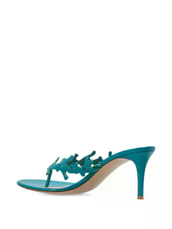 GIANVITO ROSSI Cutout Heel Sandals