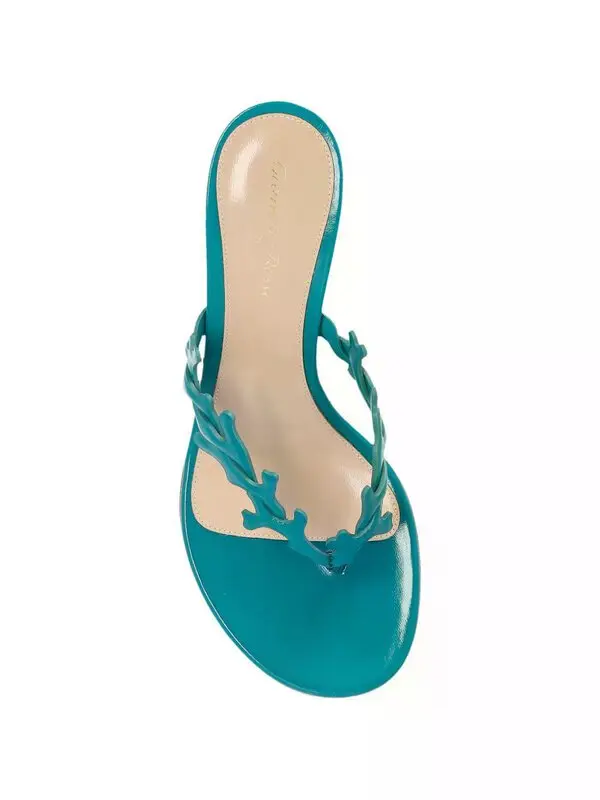 GIANVITO ROSSI Cutout Heel Sandals
