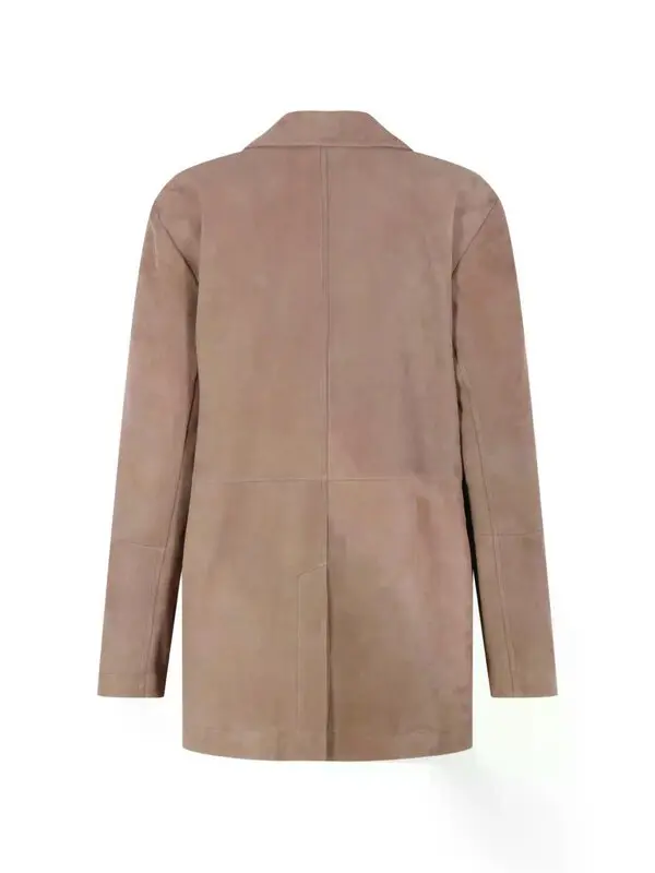 Brunello Cucinelli Suede Single-breasted Blazer