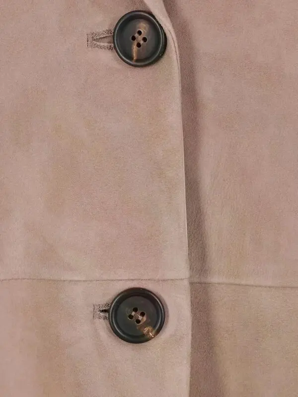 Brunello Cucinelli Suede Single-breasted Blazer