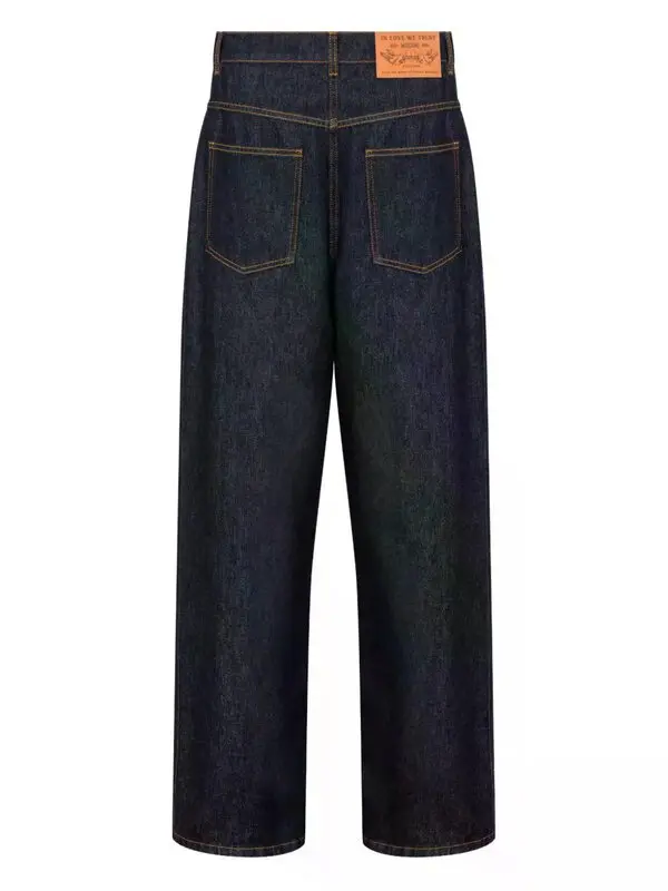 Moschino Cotton Jeans With Tonal Stitching