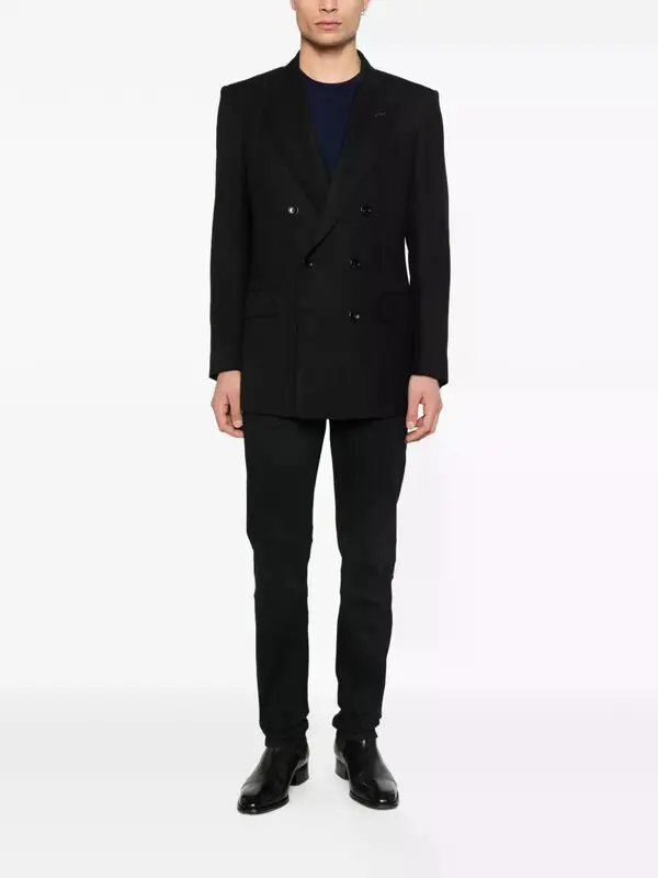 TOM FORD Long Sleeve Crew Neck T-shirt