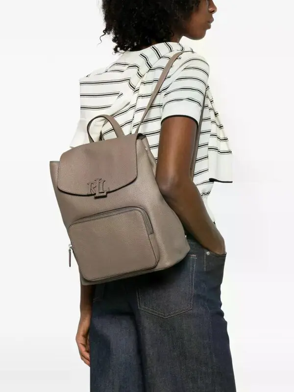 Ralph Lauren Logo-plaque Backpack