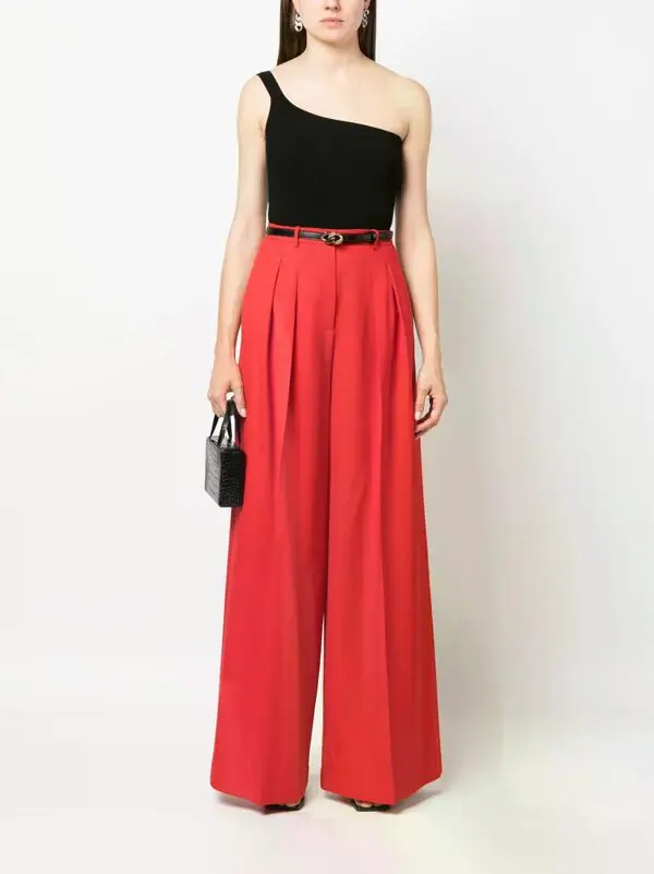 Michael Kors Wool Palazzo Trousers