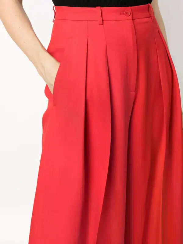 Michael Kors Wool Palazzo Trousers