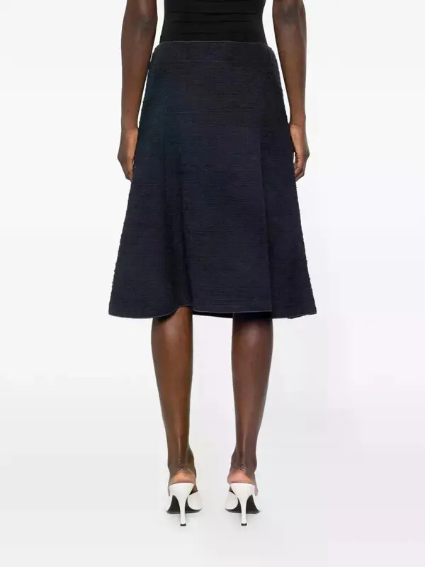 N°21 A-line Midi Skirt - Blue