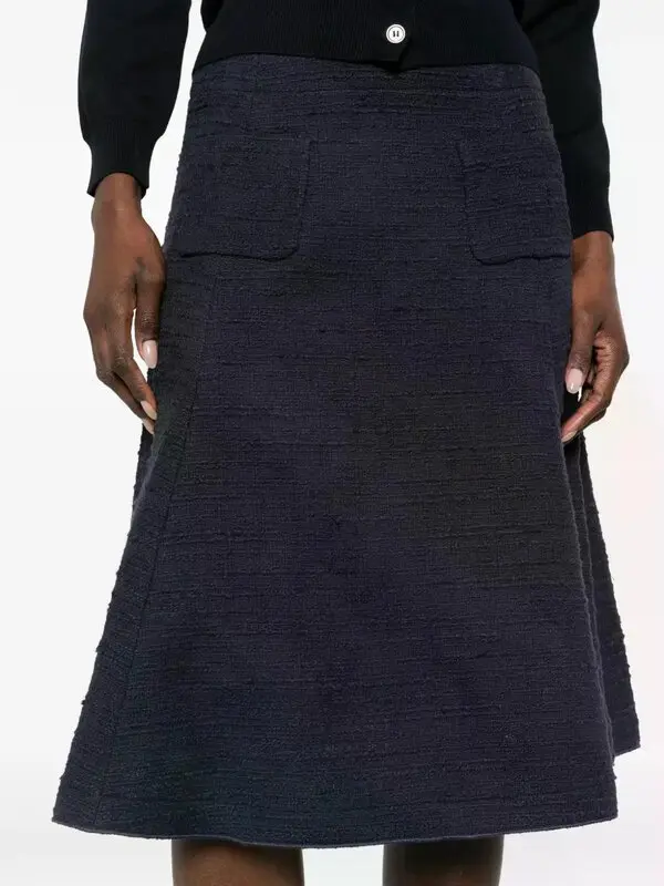 N°21 A-line Midi Skirt - Blue