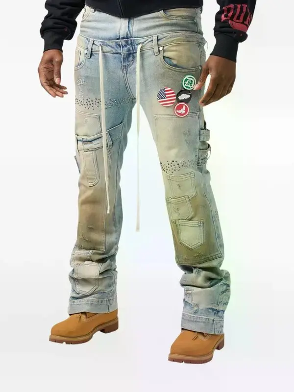 DUAA World Peace Jeans Light Wash Denim