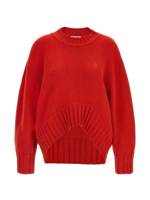Attico Asymmetrical Hem Knitwear