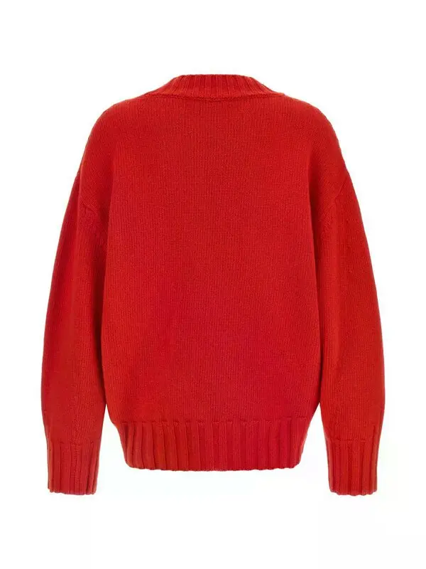Attico Asymmetrical Hem Knitwear