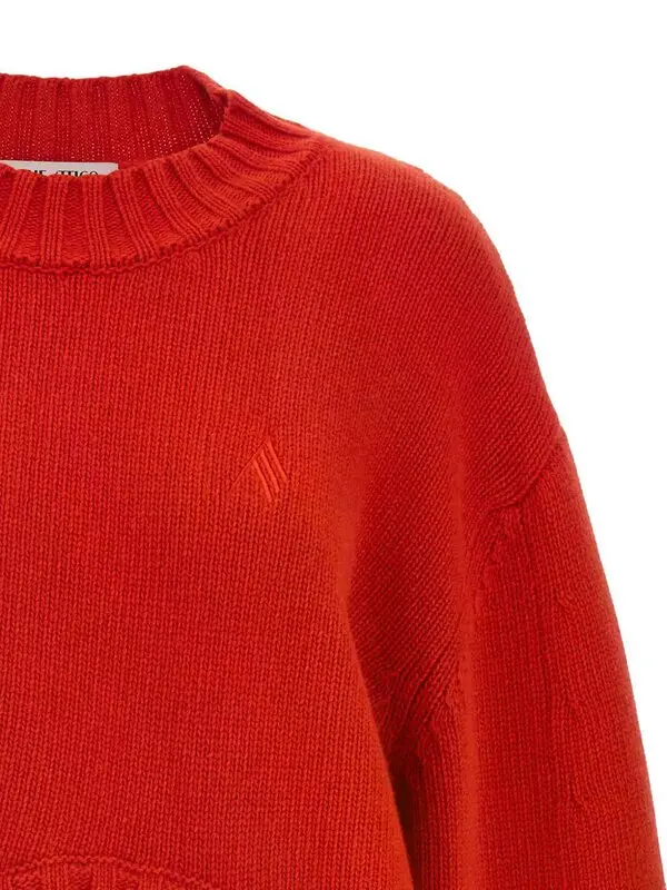 Attico Asymmetrical Hem Knitwear