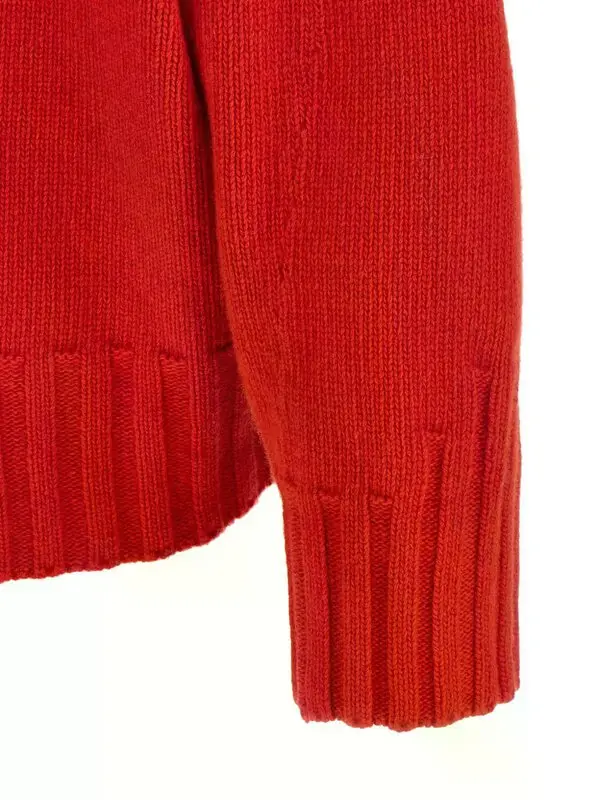 Attico Asymmetrical Hem Knitwear