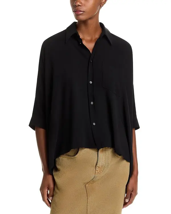 MAISON MARGIELA Fluid Button Front Shirt