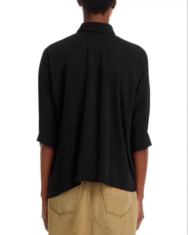 MAISON MARGIELA Fluid Button Front Shirt
