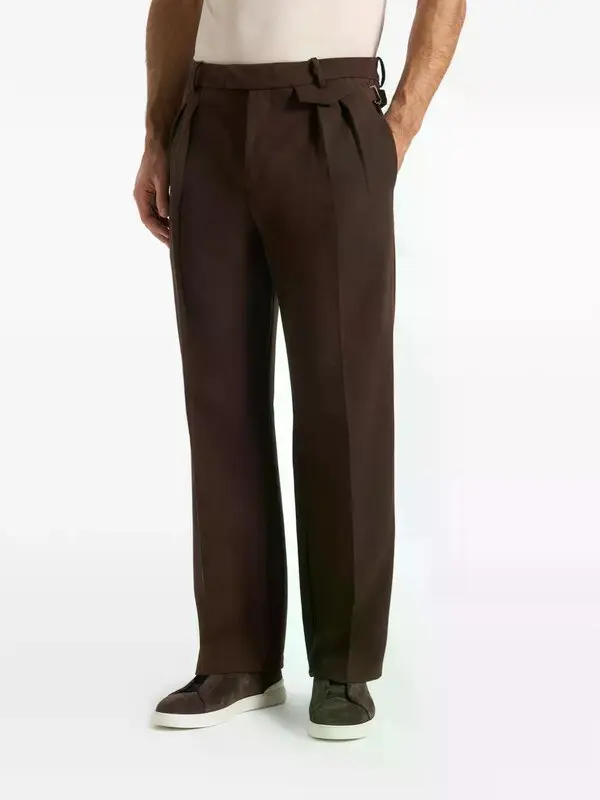 Manière De Voir Maniere De Voir Pierre Twin Pleated Tailored Trousers