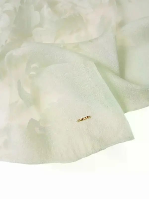 TWINSET Floral Scarf - Green