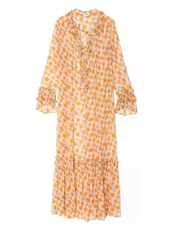Zadig&Voltaire Floral Maxi Dress
