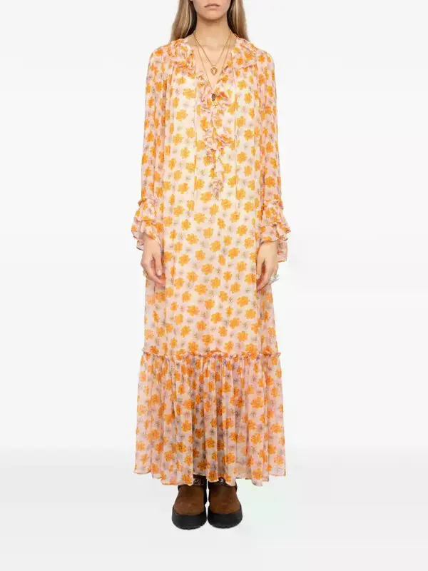 Zadig&Voltaire Floral Maxi Dress