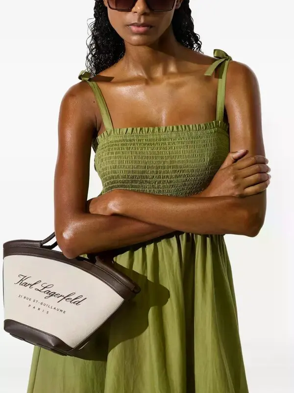 Karl Lagerfeld Small Hotel Karl Beach Bag