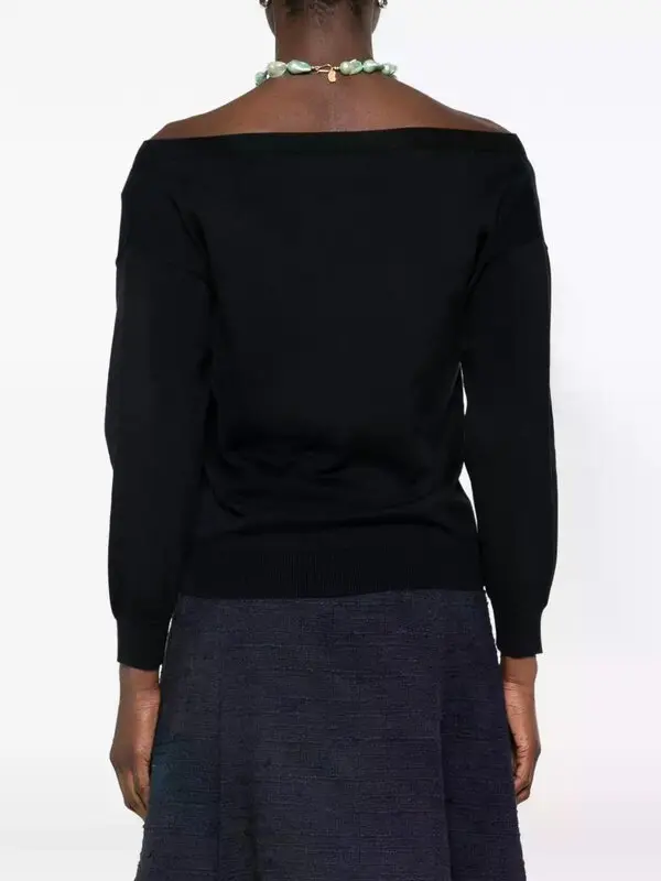 N°21 Off-shoulder Cardigan
