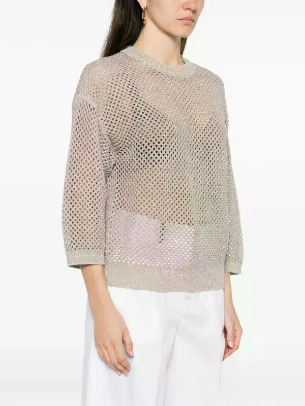 Peserico Open-knit Sweater