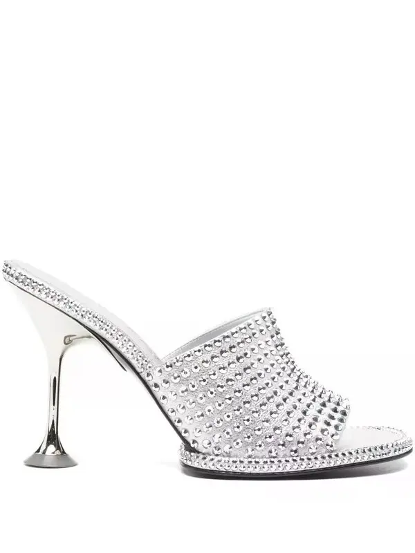 SERGIO ROSSI Embellished Heeled Sandals