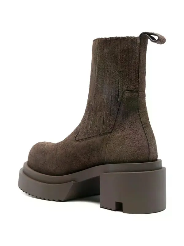 Rick Owens Beatle Bogun Platform-sole Boots