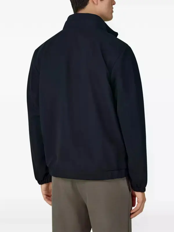 Boggi Milano Technical Fabric Bomber Jacket