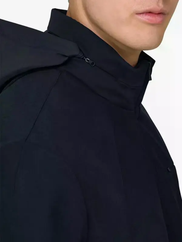 Boggi Milano Technical Fabric Bomber Jacket
