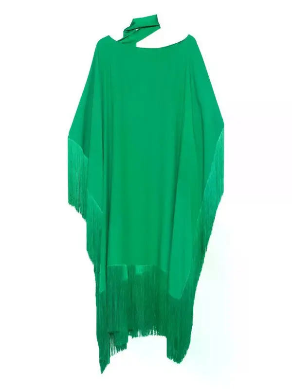 TALLER MARMO Fringed Kaftan - Green